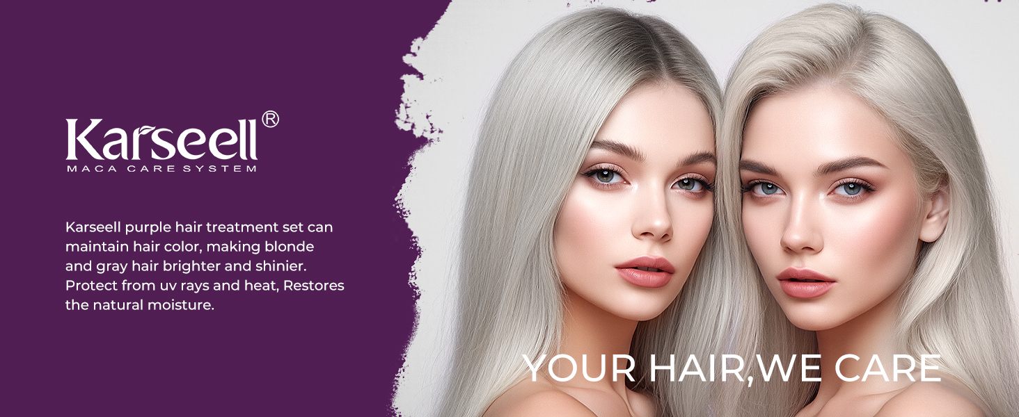 Karseell Purple Hair Mask - karseell official store-Professional hair care products