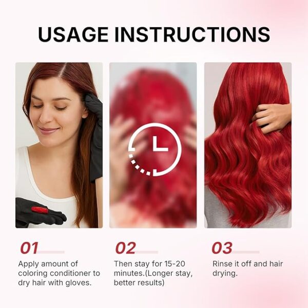 Karseell Color Depositing Red Hair Mask - karseell official store ...